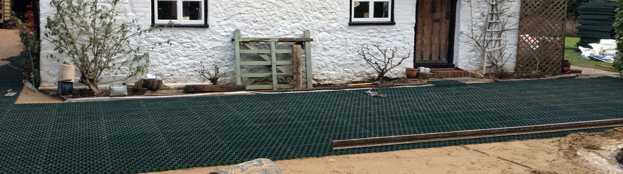 Driveway Plastic Grid Paving Systems for Gravel and Stone